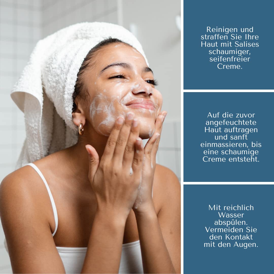 Sesderma SALISES Foamy Soap-free Cream Acne-prone and Oily skin Cleansing 10.2 fl. Oz