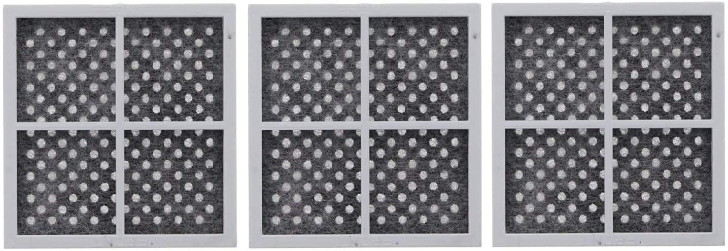 Moofin, 3 Pack Replacement, Refrigerator Air filter for LG LT120F, ADQ73214404, for Kenmore 469918 (pack of 3)