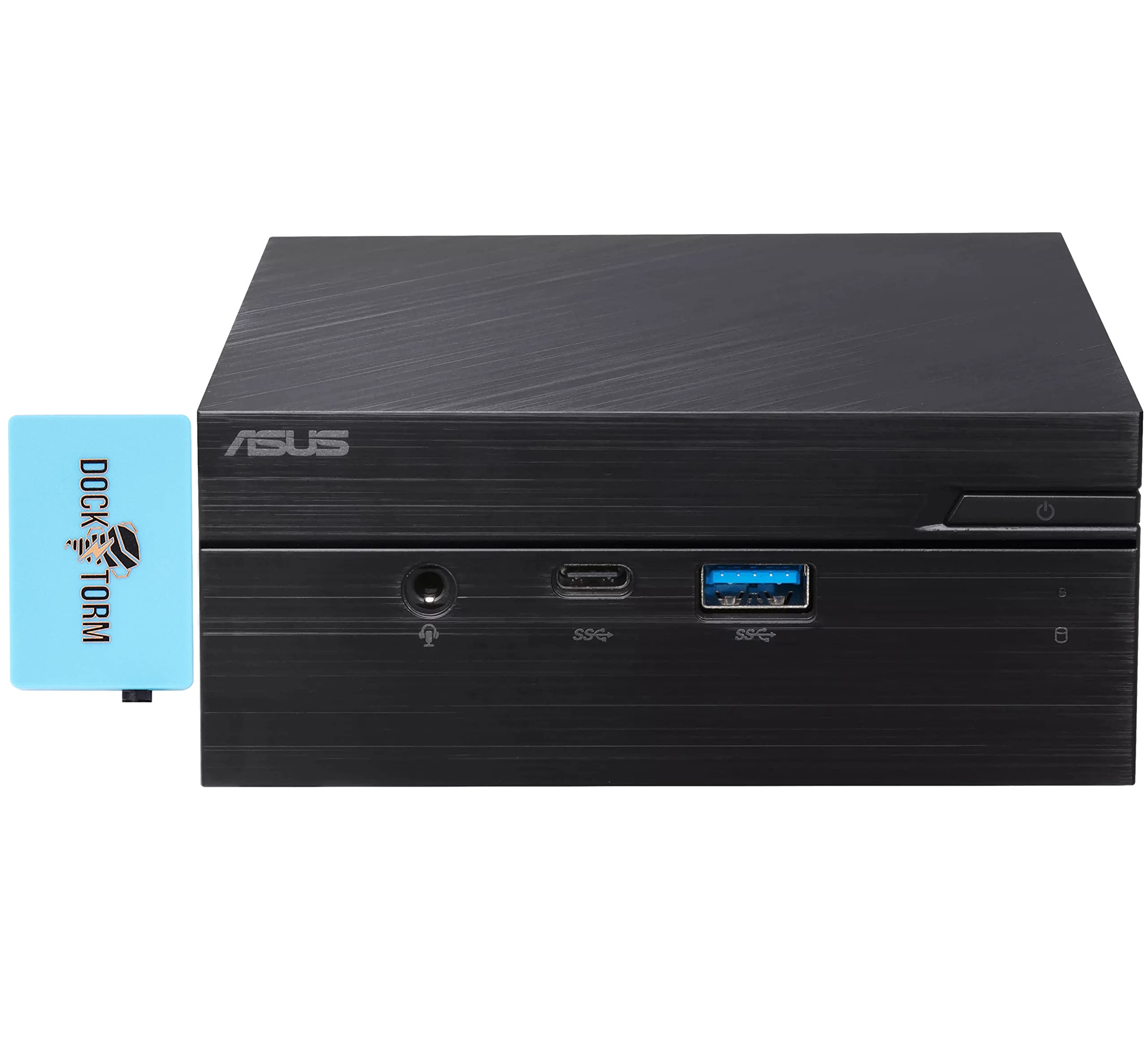 ASUS PN51-S1 Home & Business Mini Desktop (AMD Ryzen 3 5300U 4-Core, 32GB RAM, 1TB PCIe SSD, AMD Radeon, WiFi, Bluetooth, HDMI, USB 3.1, Display Port, Black, Win 10 Pro) with Hub