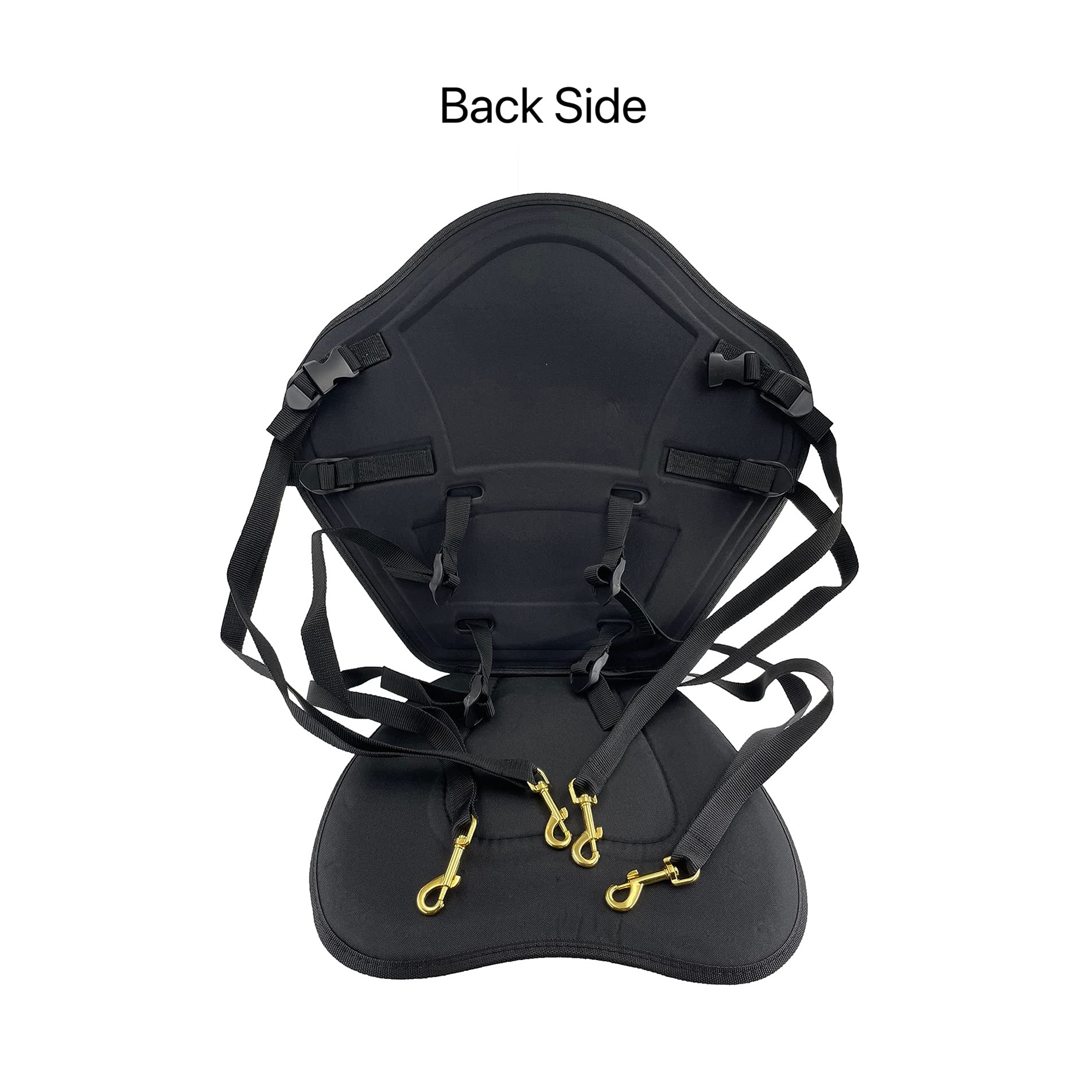 Apurioni Kayak Seat with Back Support Adjustable Straps and Deluxe Padded Cushion with Waterproof Storage Bag
