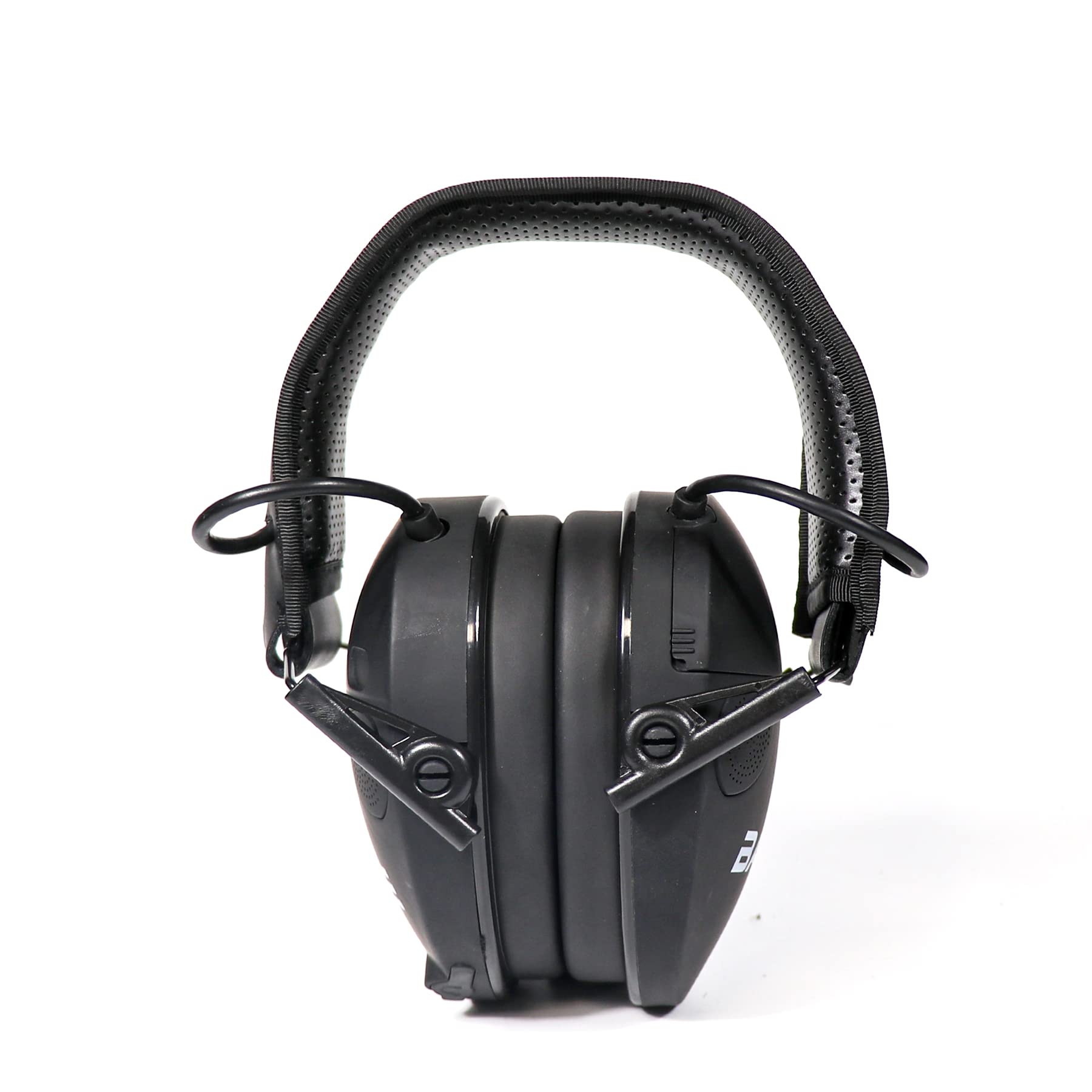 BAIZE Tactical Electronic Shooting Ear Protection 4-Mics Ear-Shaped Earmuffs Anti-Noise Sound Amplification Headphones for Outdoors