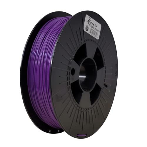 IIIDMAX Xtreme PLA Filament 1.75mm – HP PLA 3D Printer Filament – 750 Grams / 1.65lbs Spool, Dimensional Accuracy +/- 0.03 mm - Made in USA (Mystic Purple)