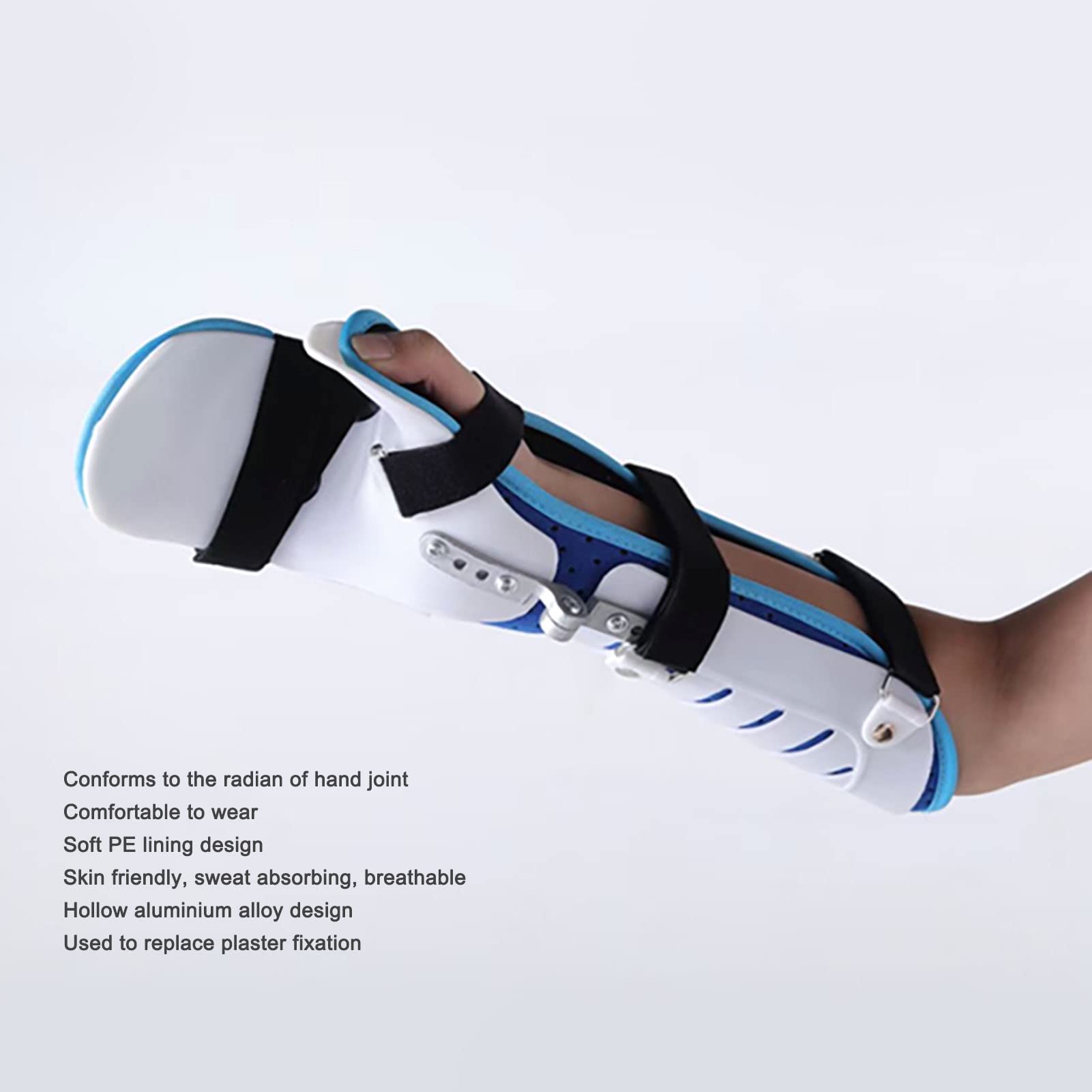 Arm Fixing Sling, Upper Arm Fracture Brace, Soft Wrap Preventing Displacement for Injury Forearm Support Brace (Right Hand)