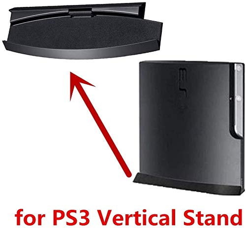 Anti-Slip Vertical Stand for Play Station 3 PS3 Slim CECH 2000 3000 Series Console Mount Dock Holder Protector