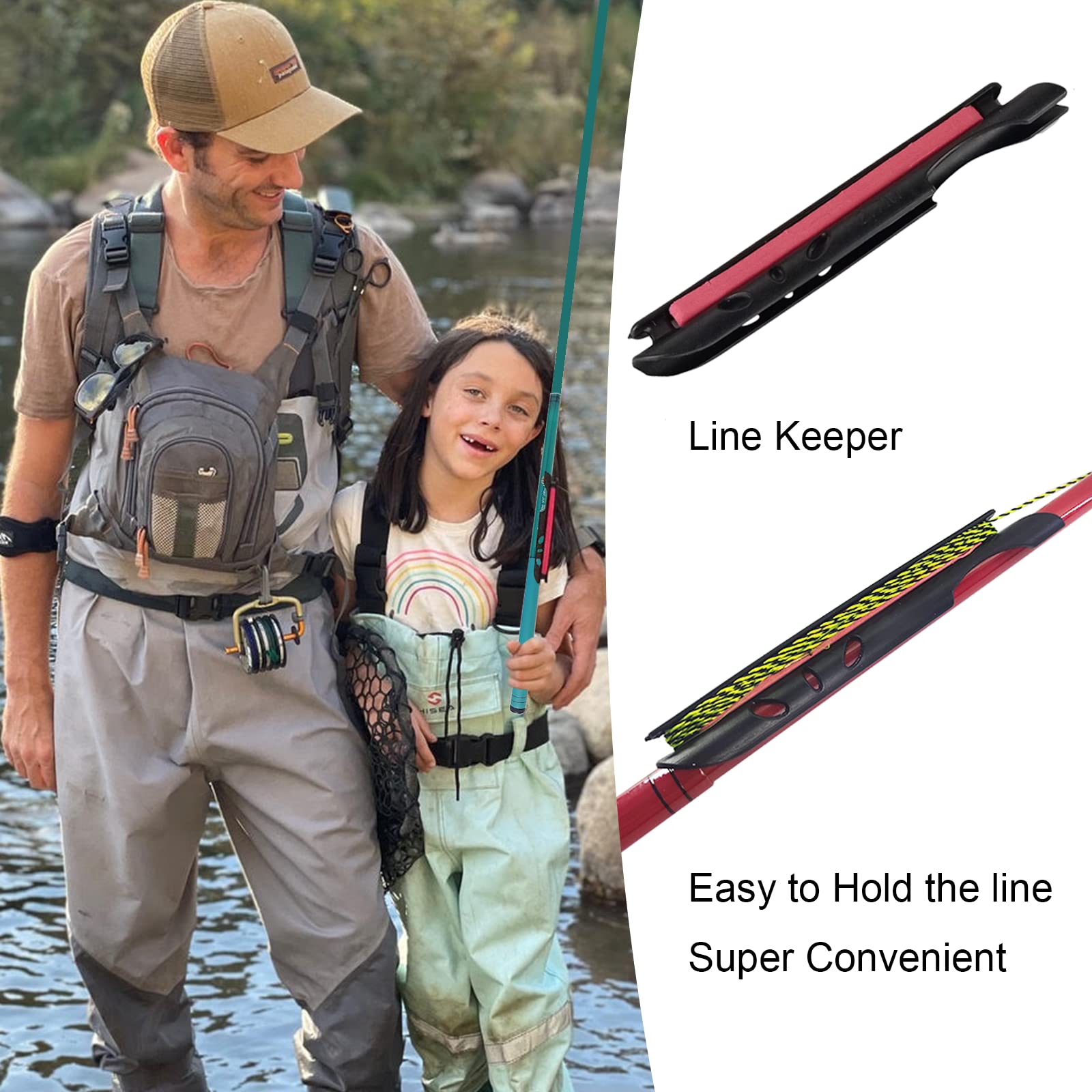 Aventik Tenkara Rods Pro IM12 Nano 6:4 Action Mini Sizes All Water Conditions Quality Carbon Tube Packing, Extra Spare Sections Included, Tenkara Fly Rods (9'0'' 10Sec Kit)
