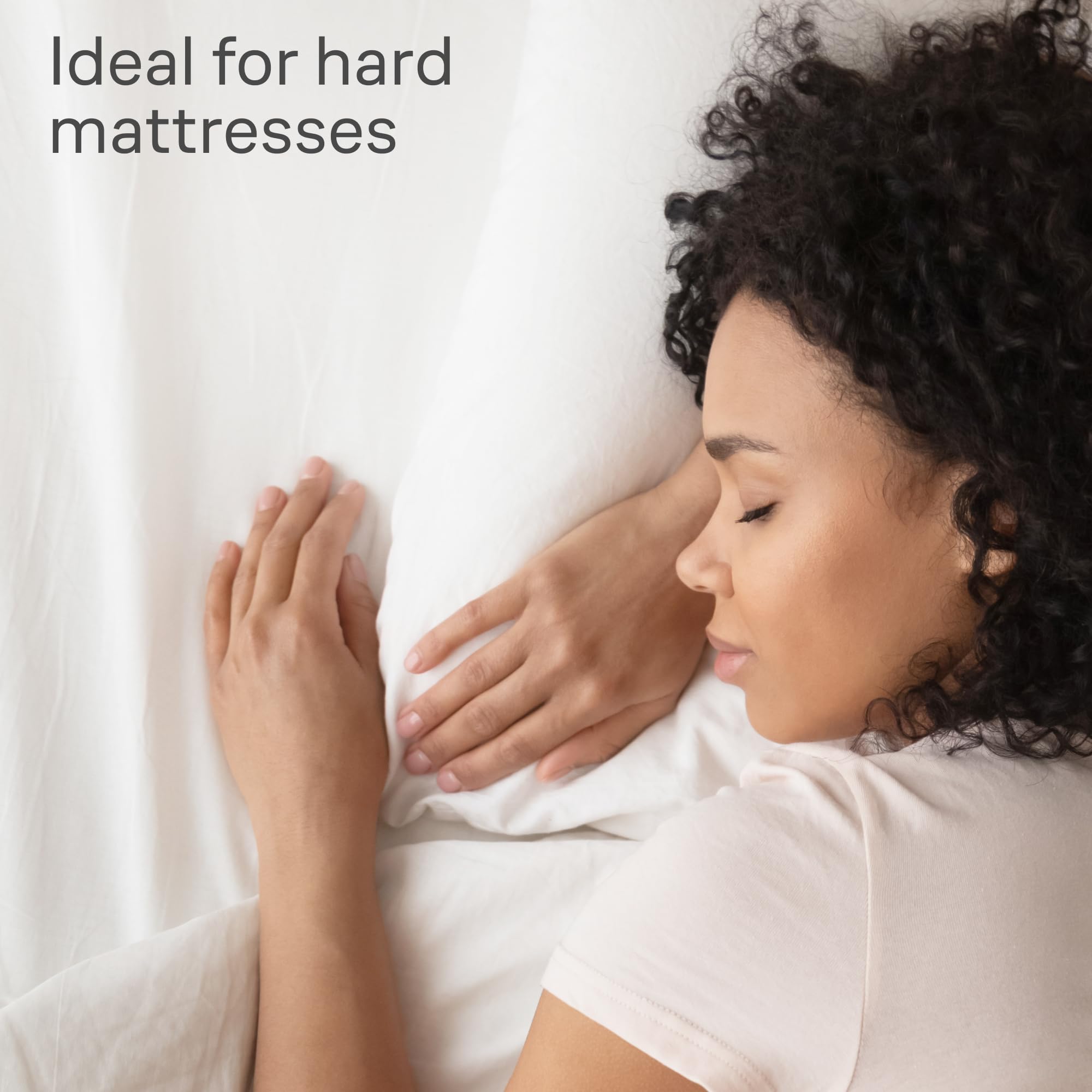 Ultra Soft 2 Inch Twin Mattress Topper - Cloud-Like Mattress Pad for Back Pain Relief - Machine Washable - Breathable Cooling Material for Hot Sleepers