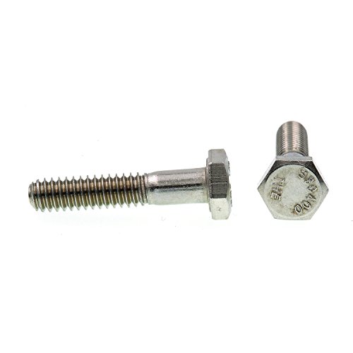 Prime-Line 9058346 Hex Bolts, 1/4 In.-20 X 1-1/4 In., Grade 304 Stainless Steel (25 Pack)
