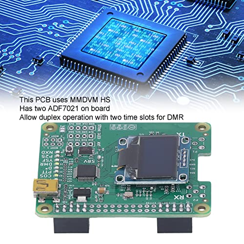 BOLORAMO Hotspot Module, Fully Assembly UHF VHF 32bit Processor MMDVM HS Hotspot Board for Industry