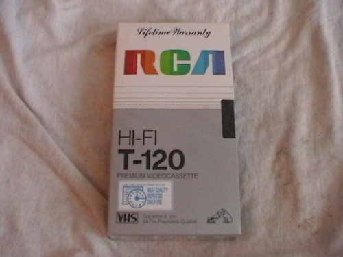 Rca Hi Fi T-120 Premium Video Cassette Blank Tape