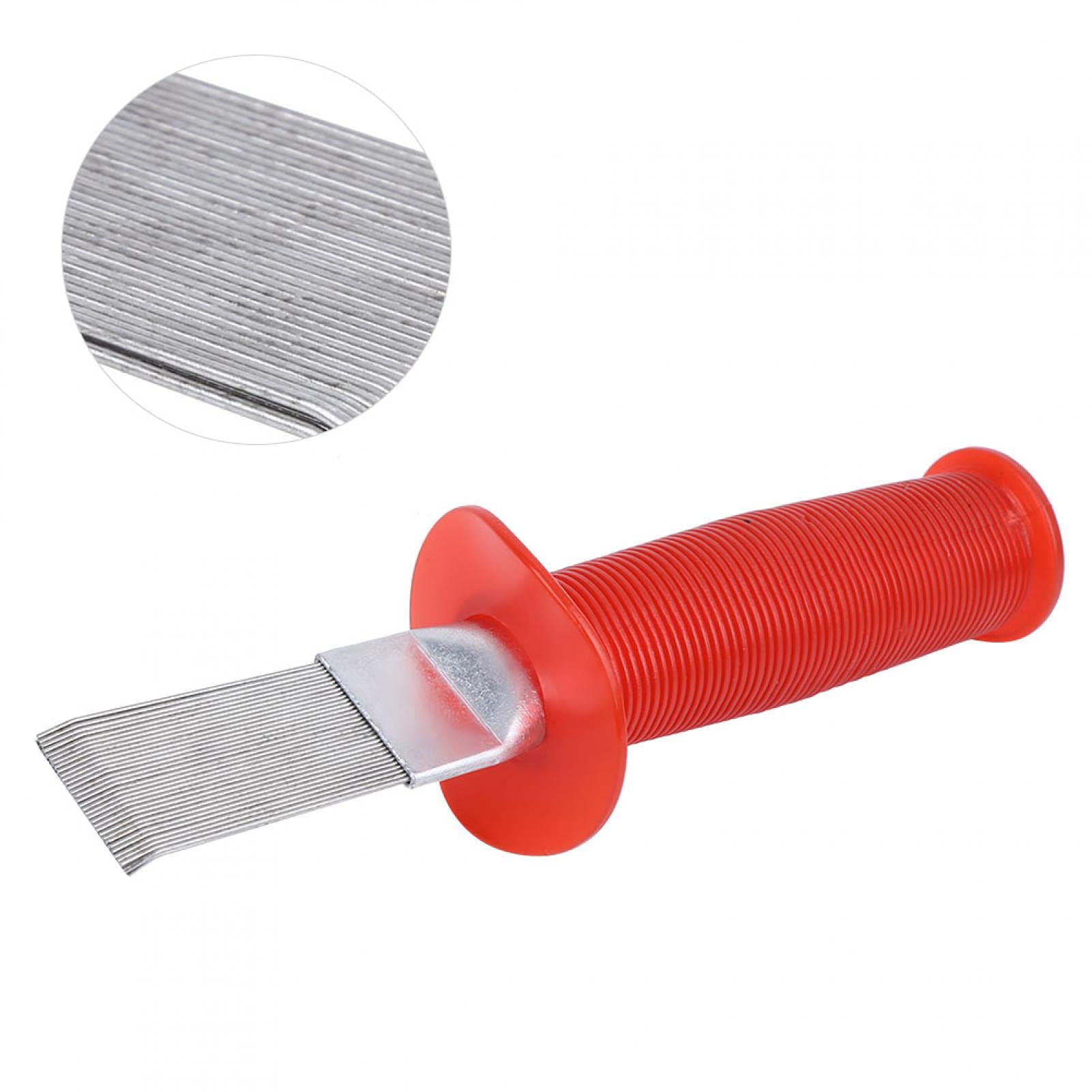 LANTRO JS Fin Straightening Tool, Fin Cleaning Brush, Air Conditioner Condenser Fin Cleaning Brush, Coil Condenser Brush, Air Conditioning Brush Accessory