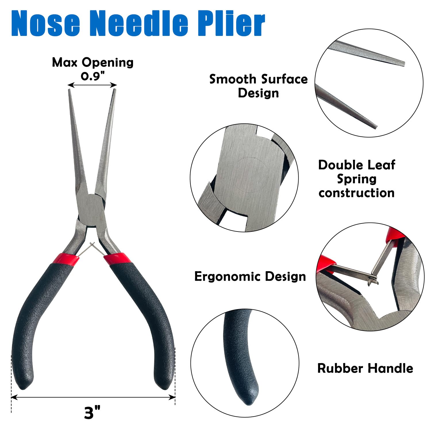 Socpuro 13 Pieces Metal DIY Model Tool Set, Edge Bending Tools Tab Twisting Assist Tools Metal Tweezers Needle Nose Pliers for 3D Metal Jigsaw Puzzles Assembly