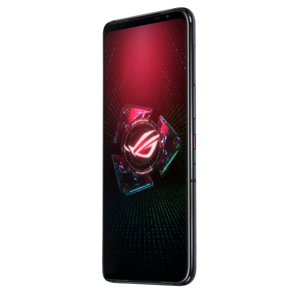 Asus ROG Phone 5 ZS673KS / I005DA 5G Dual 128GB 12GB RAM Factory Unlocked (GSM Only | No CDMA - not Compatible with Verizon/Sprint) Tencent Games Google Play Installed - Phantom Black