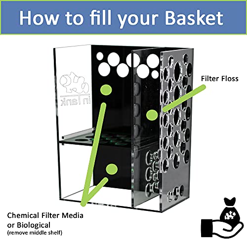inTank Media Basket for Fluval and Hagen AquaClear 70