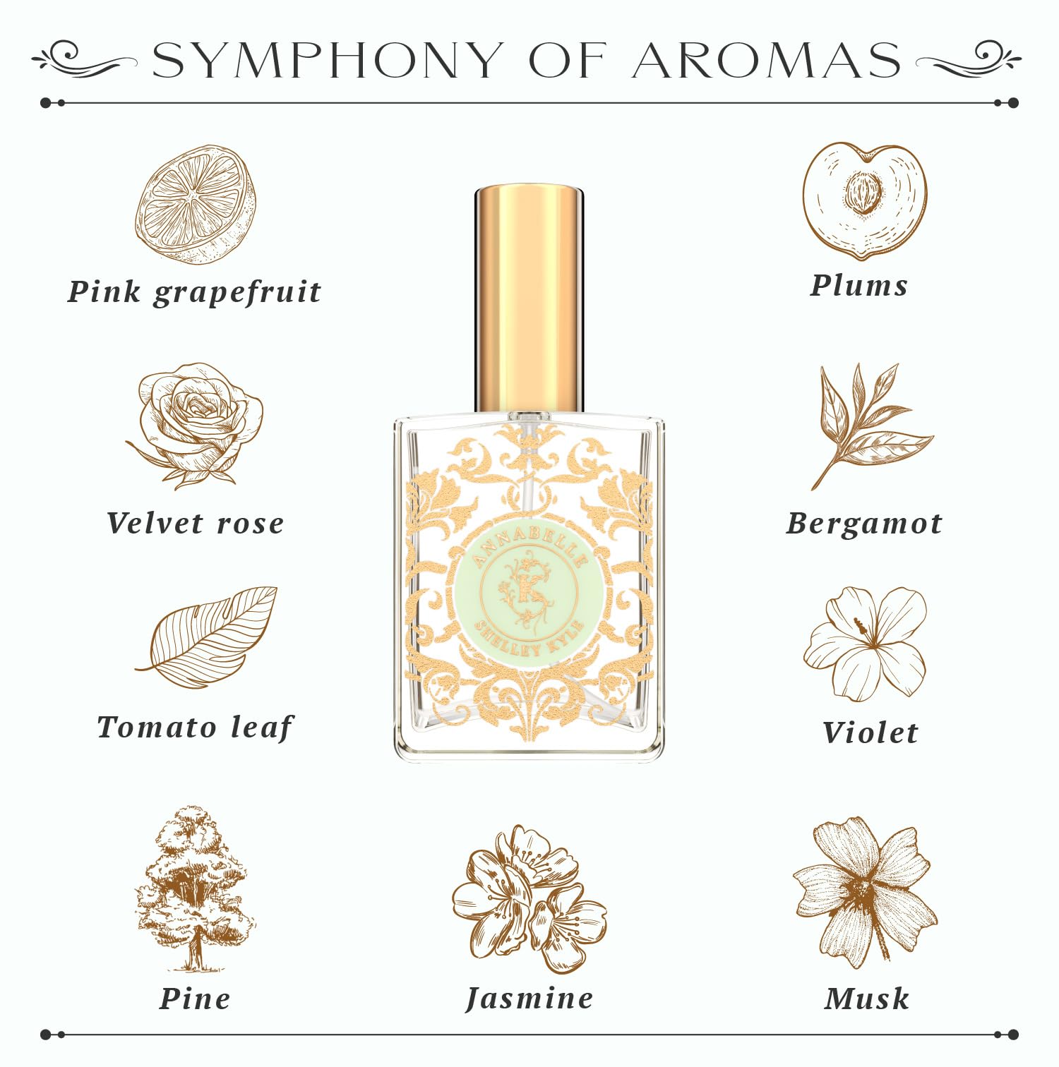 Shelley Kyle Unveiling Exquisite Fragrances with Travel Size Women Perfume. Discover Enchanting, and Tease Perfume for Women, plus Floral Scents Annabelle Perfume, 30 ml