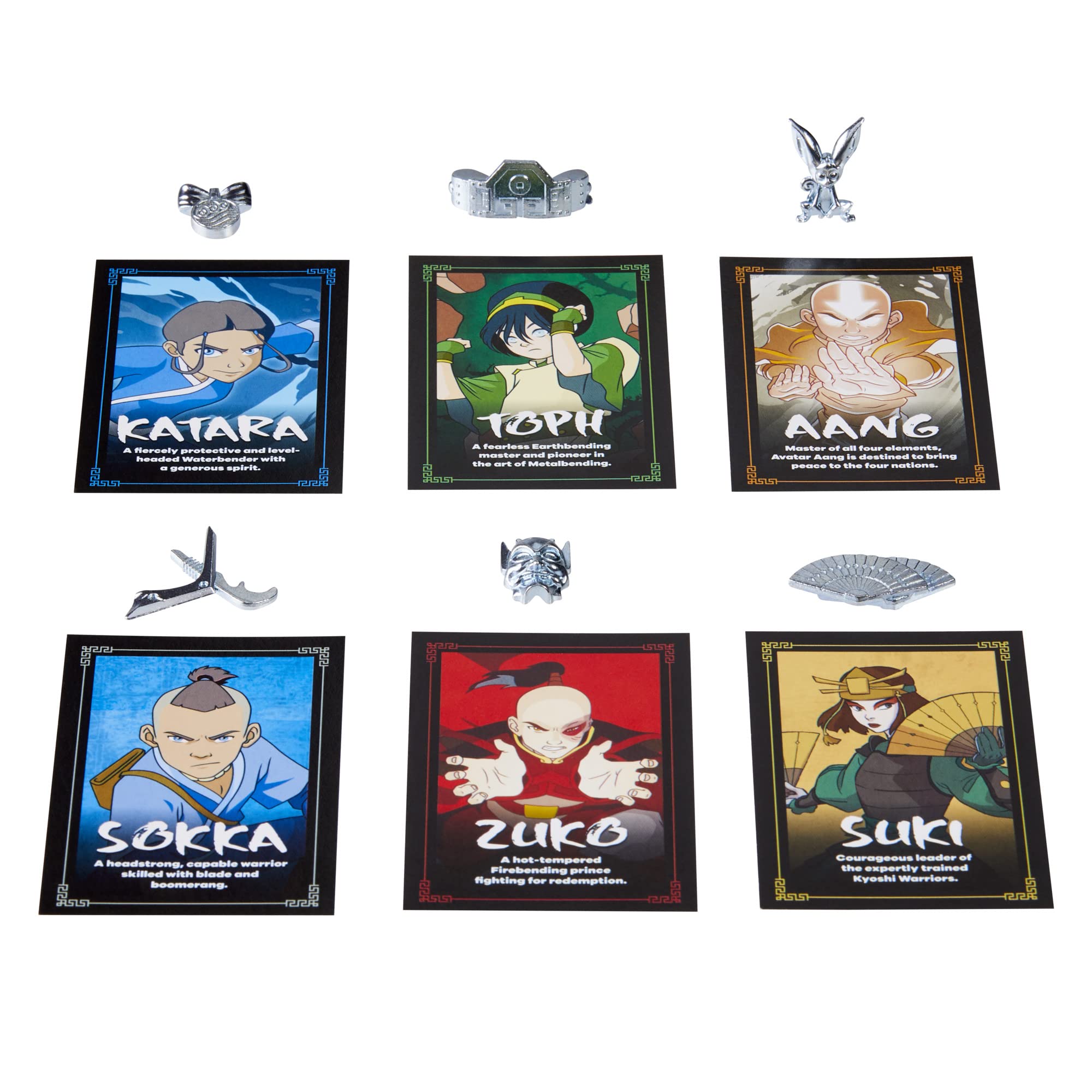 Hasbro Gaming Monopoly: Avatar: Nickelodeon The Last Airbender Edition Board Game for Kids Ages 8 and Up, Play as a Member of Team Avatar (Amazon Exclusive)