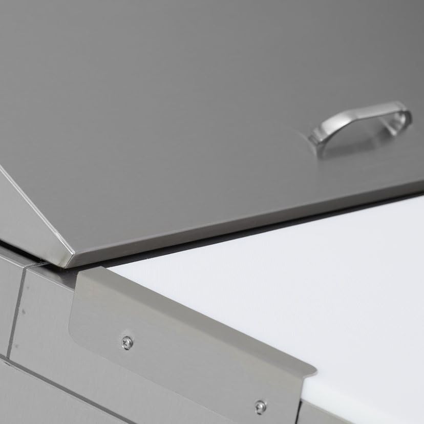 Kratos Refrigeration 69K-769 Commercial 29" W Sandwich/Salad Prep Table, 8 Pan Capacity
