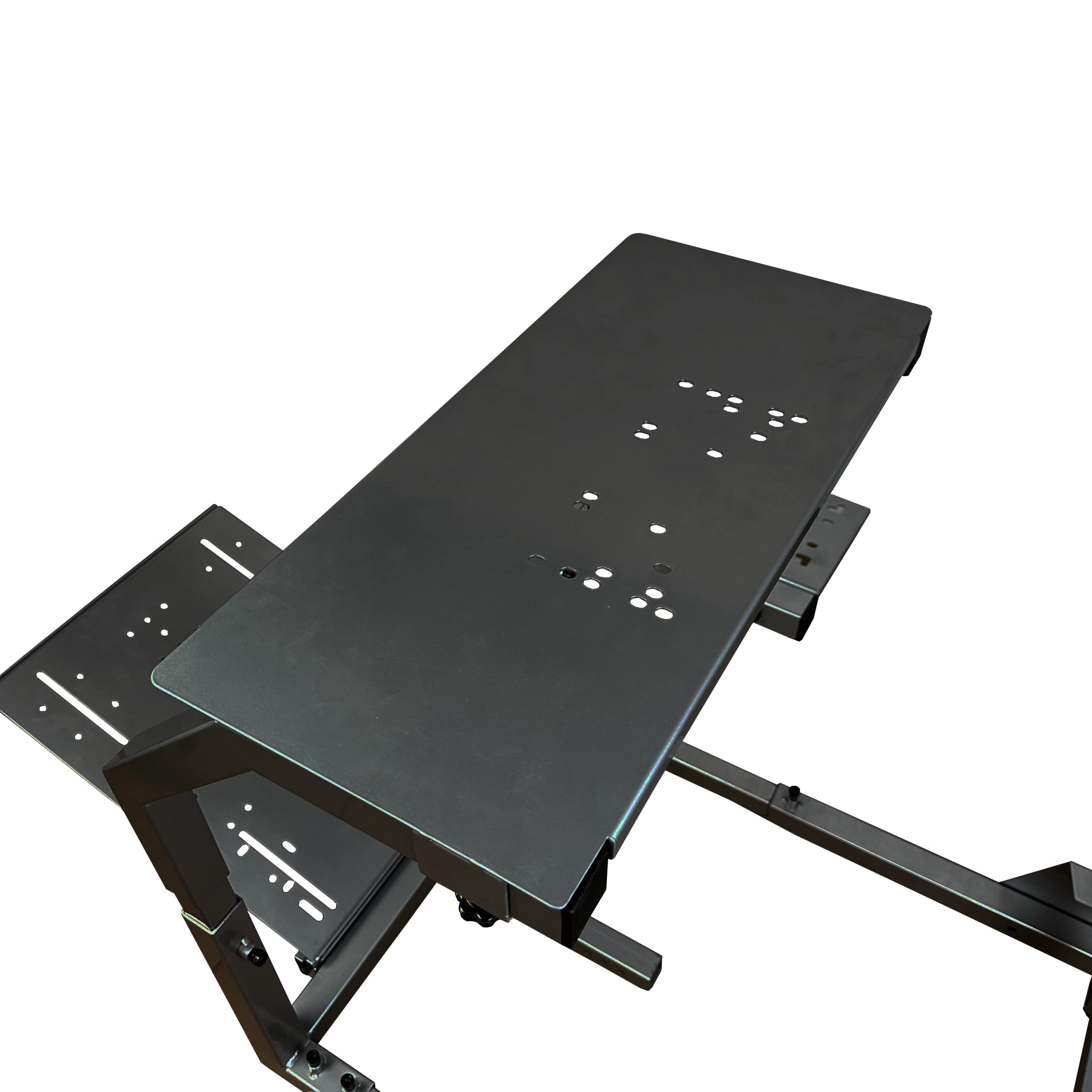 GTR Simulator GTA Model Majestic Black Frame with Adjustable Black Red Leatherette Speciale Racing Seat Racing Driving Gaming Simulator Cockpit Chair