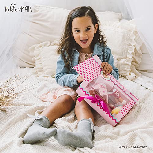 Tickle & Main Big Sister Gift Set, I Hereby Crown You Big Sister Book, Doll, and Child Size Crown