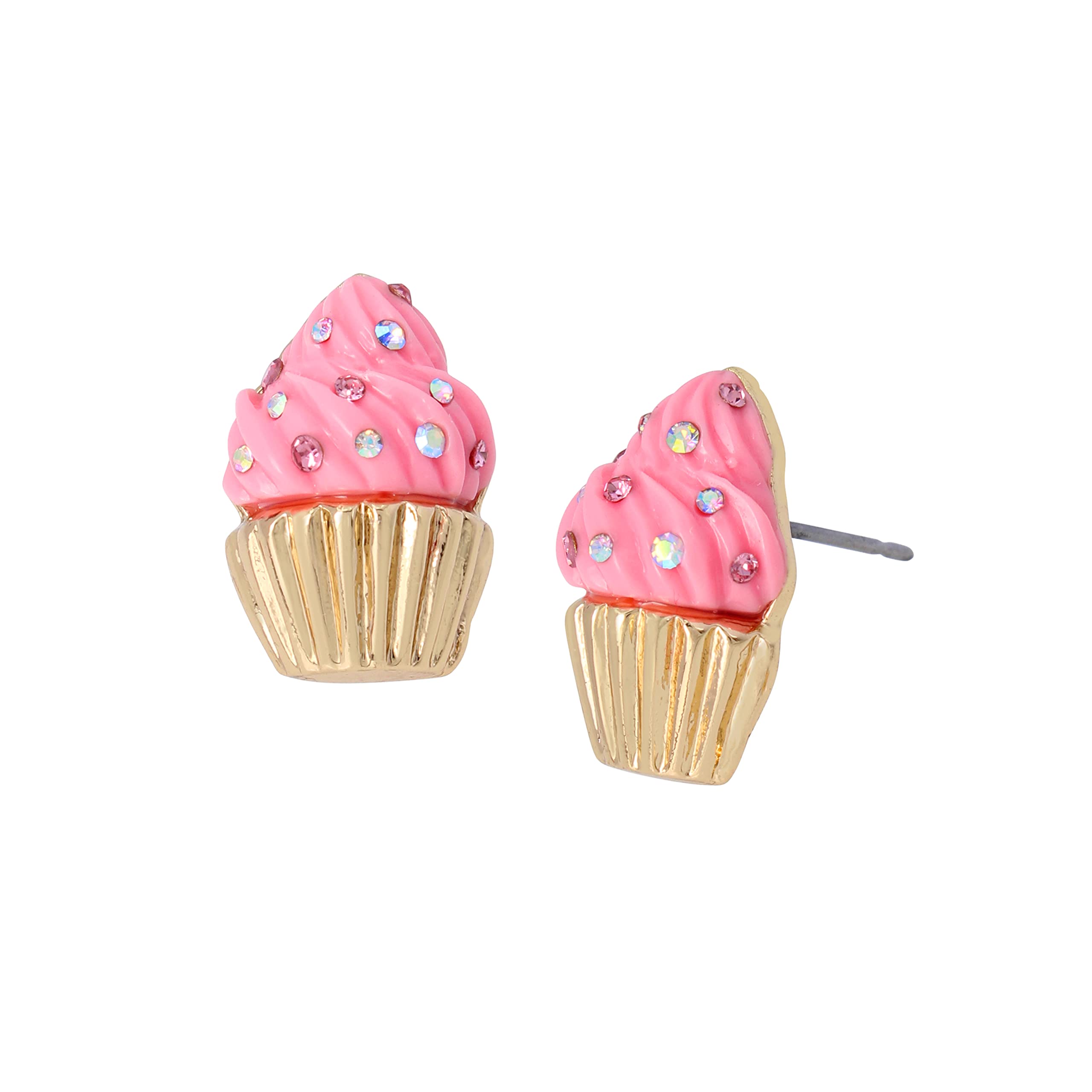 Betsey Cupcake Stud Earrings
