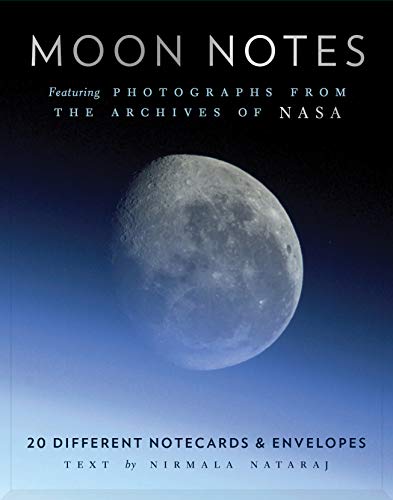 Moon Notes (NASA Stationery Set, 20 Space Greeting Cards)