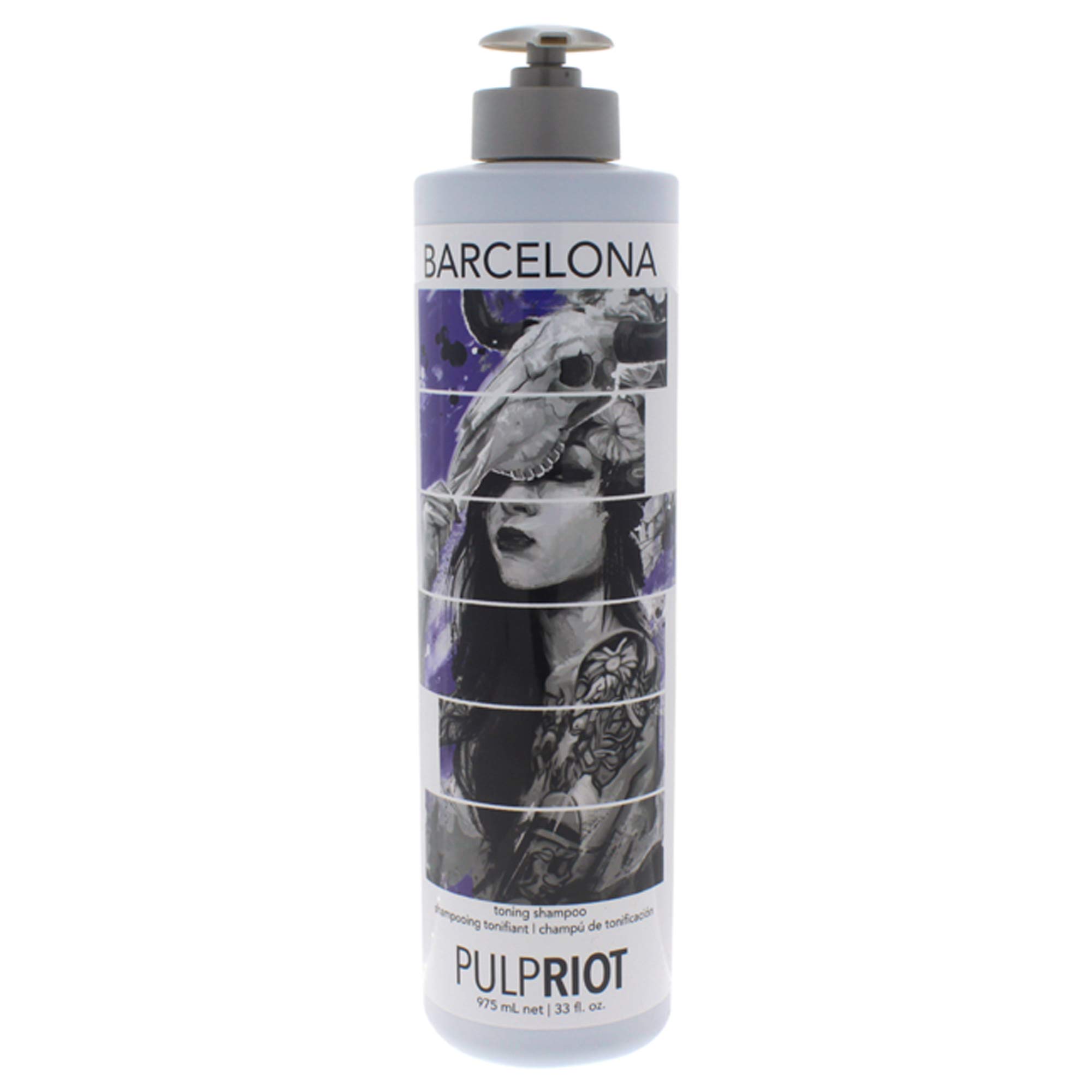 Pulp Riot Barcelona Toning Shampoo for Unisex, 33 Ounce