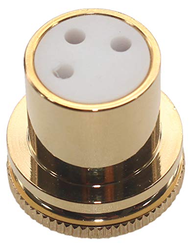ANTOP ANTENNA KK Product M2-1 XLR Female Noise Reducing Caps, Gold Plated Copper, M2-1 (2pcs)
