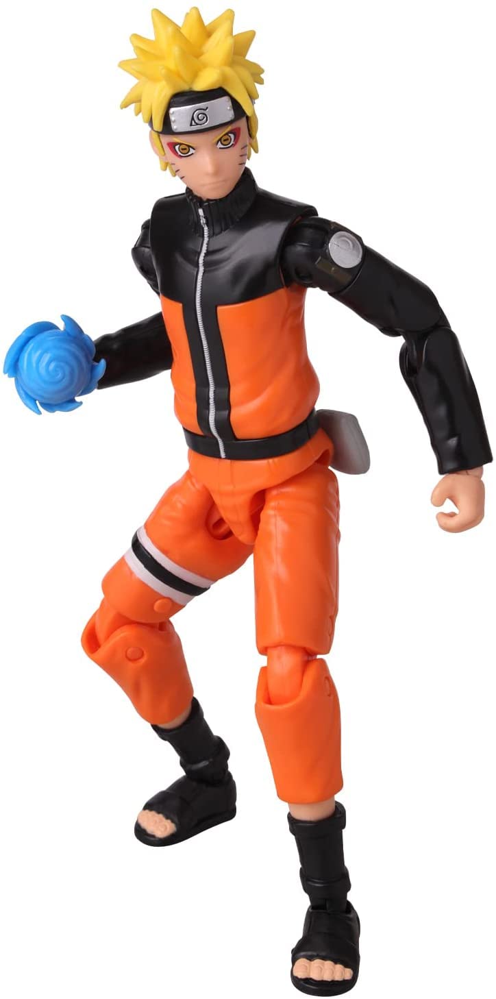 Bandai Naruto Anime Heroes Naruto Uzumaki Naruto Sage Mode Toy Action Figure Toy Bundle with 2 My Outlet Mall Stickers