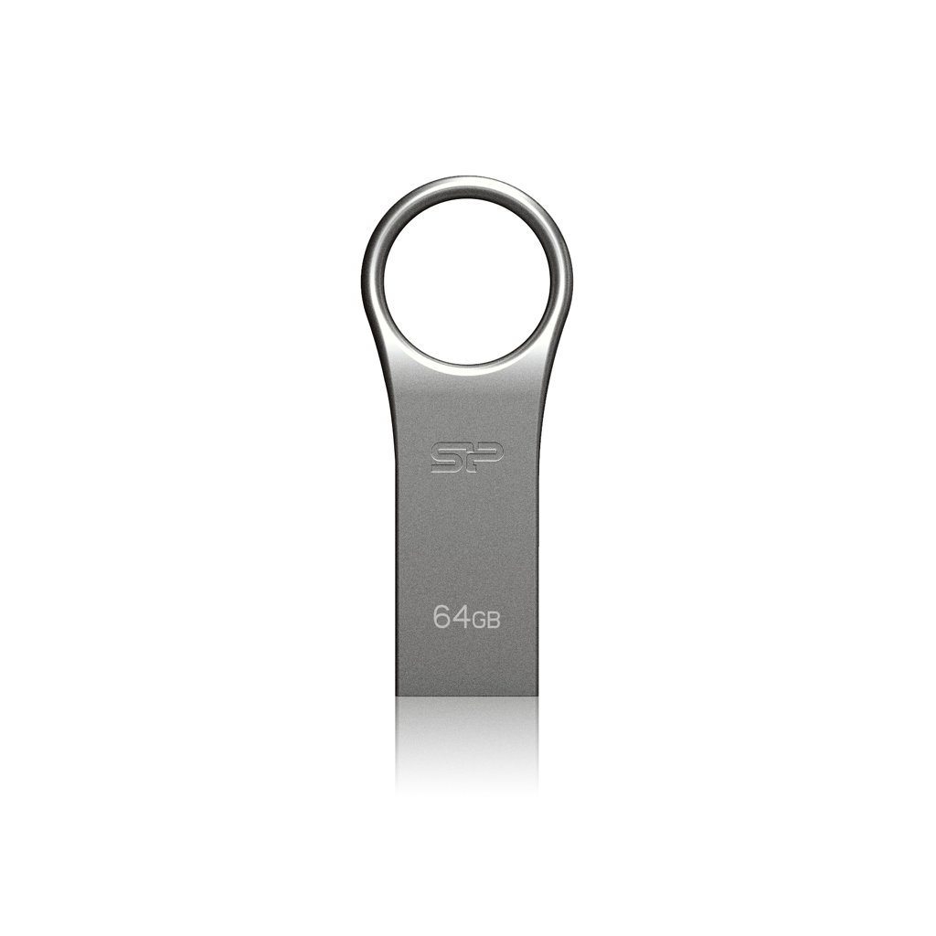 Silicon Power 32GB Flash Drive Firma ZN F80 USB 2.0 , Gray Aluminium (SP032GBUF2F80V1S)