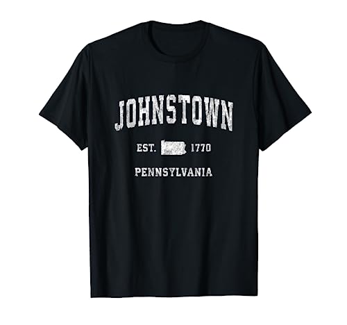 Johnstown Pennsylvania PA Vintage Athletic Sports Design T-Shirt
