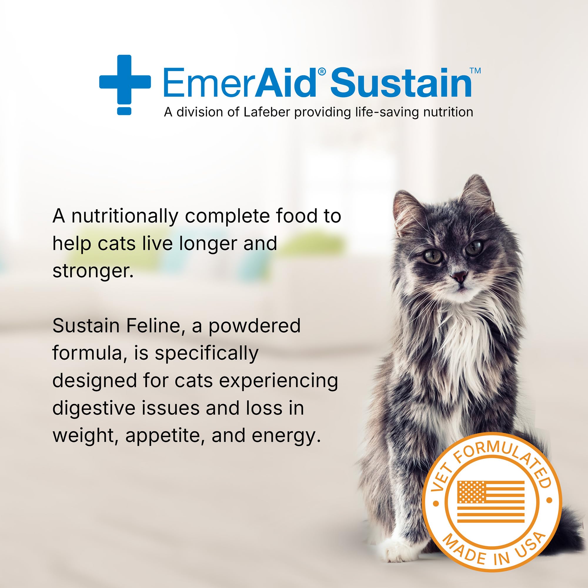 EMERAID Sustain Feline Recovery Food for Cats 400 g