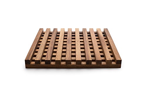 Ironwood Gourmet Venetian Trivet, 10 x 10 x 1 inches, Brown