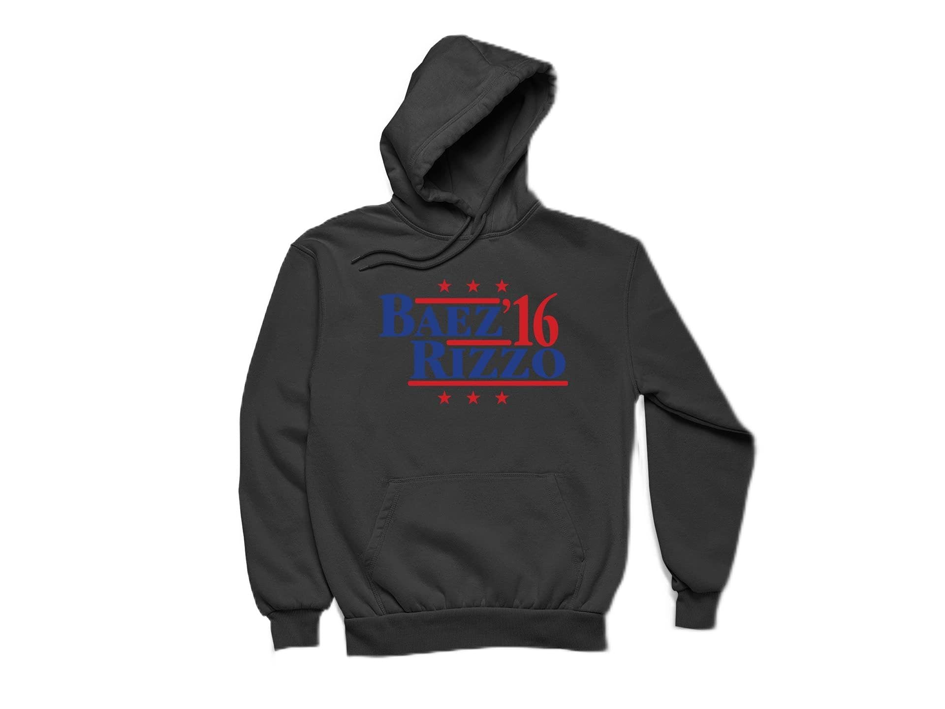 Baez & Rizzo '16 - Political Campaign Parody Hoodie - Black - XXL