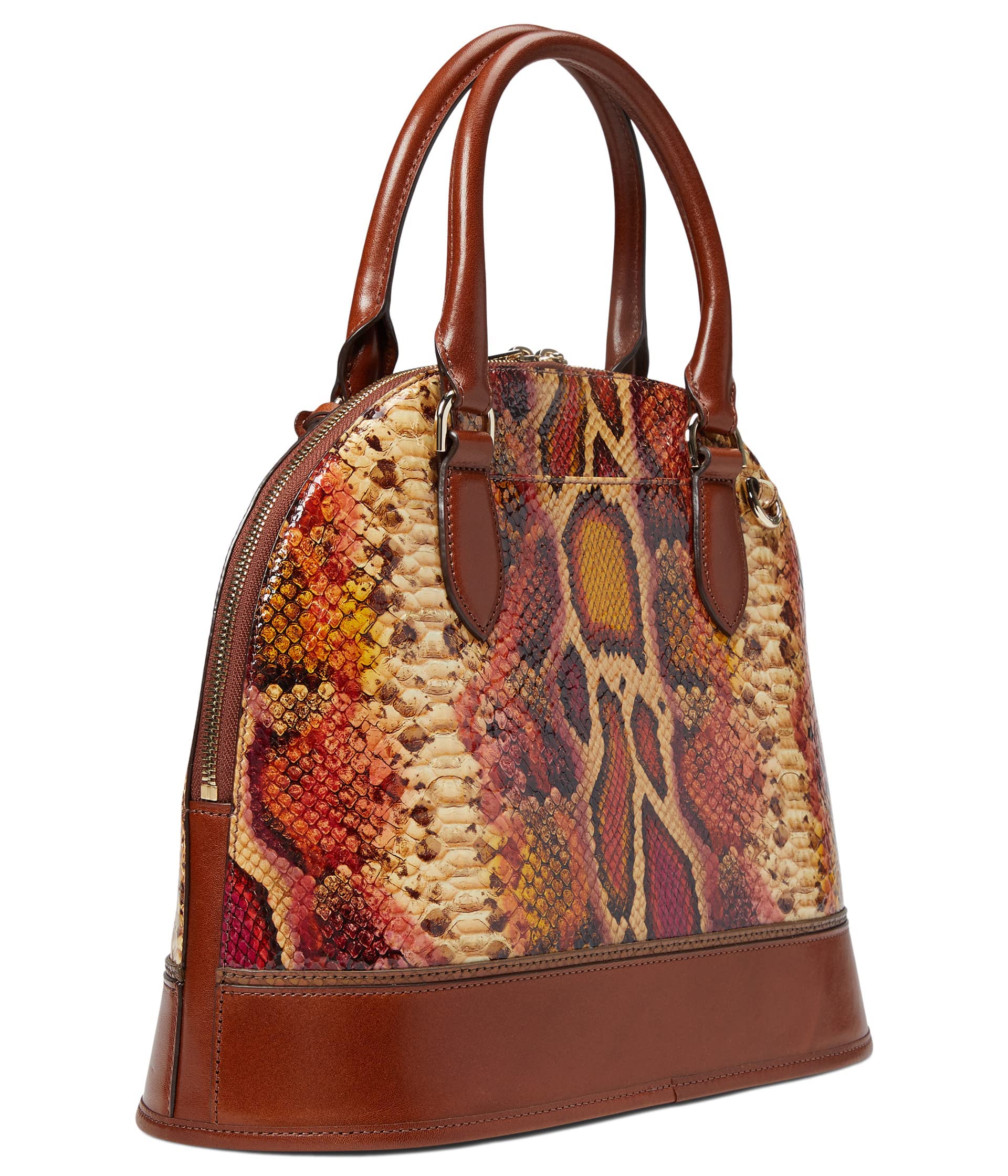 BRAHMIN Bridgeport Georgina Satchel Multi One Size