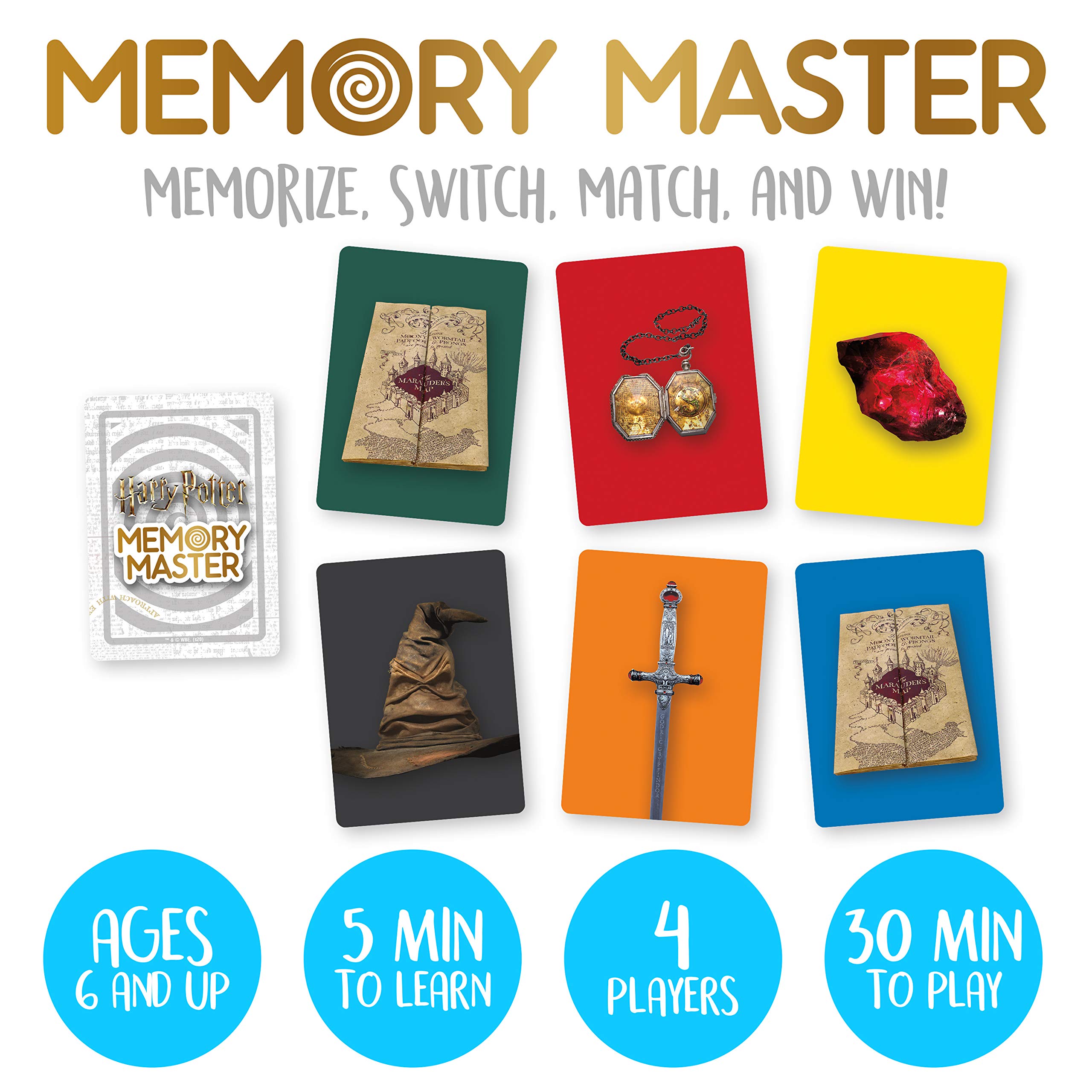 AQUARIUS - Harry Potter Memory Master Card Game