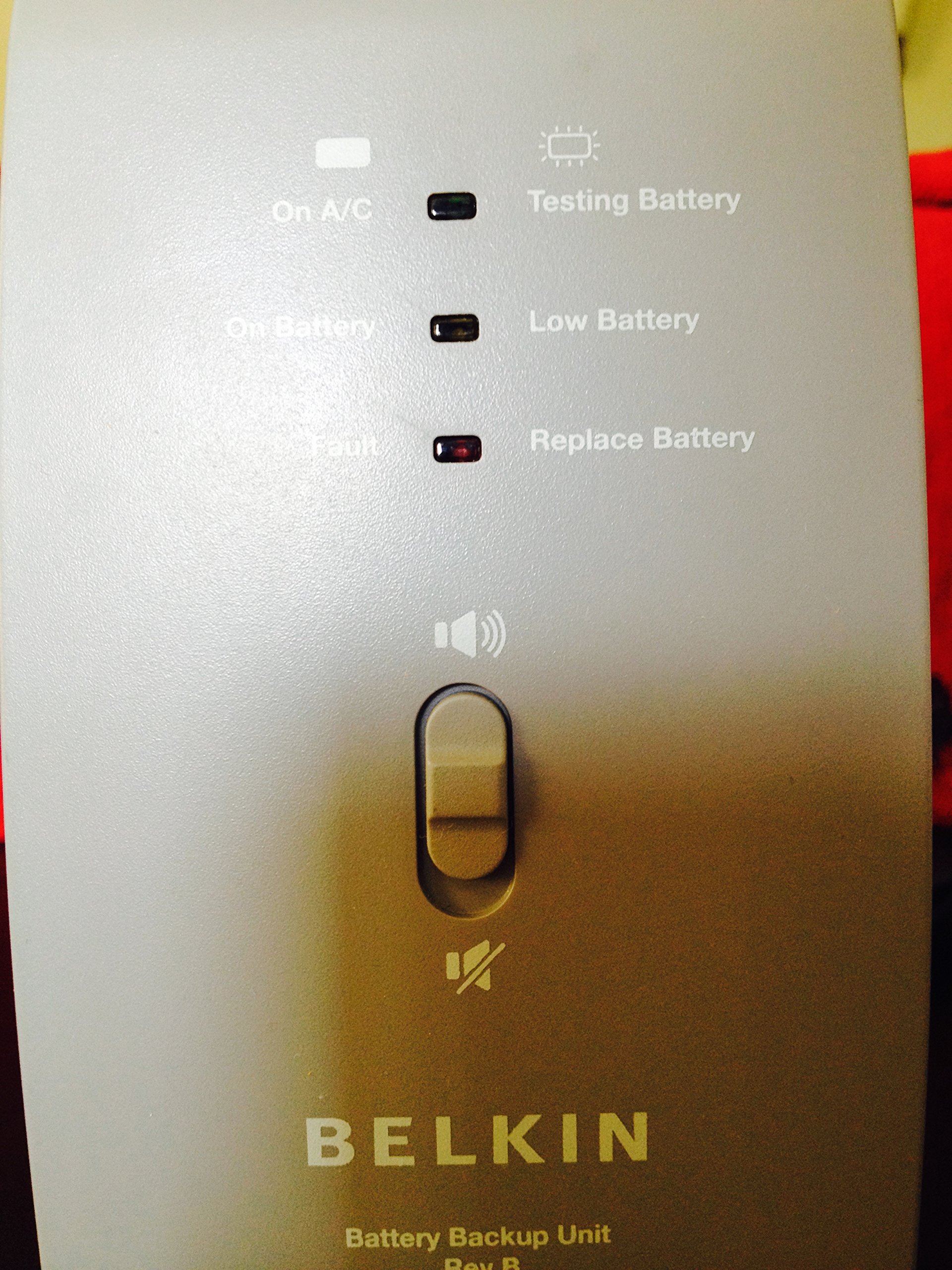 RG BATT B/U REVISION B 12V DC UPS