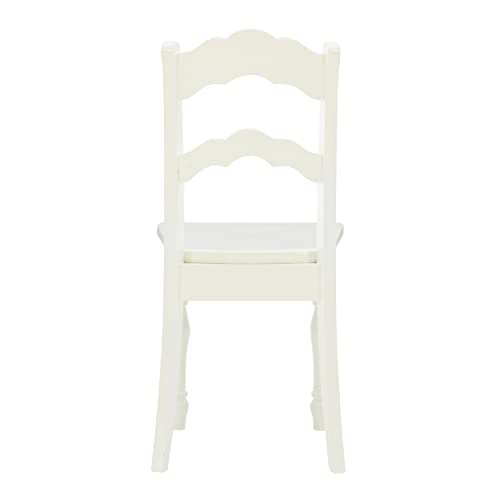 Powell Furniture Table and 2 Chairs, Cream Youth, Kid Size Chat Set