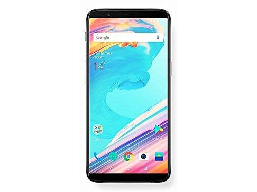 OnePlus 5T A5010 128GB Midnight Black, Dual Sim, 6.01", 8GB RAM, GSM Unlocked International Model, No Warranty