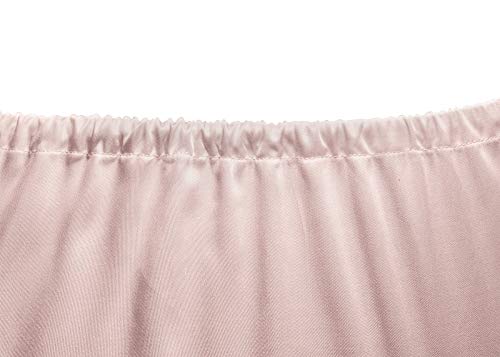 Pure Bamboo Sheets - Bamboo Crib Fitted Sheet (52"x28"x6") for Girls and Boys - 100% Organic Bamboo, Luxuriously Soft, Ultimate Cooling, Fits Standard Size Crib Mattress (Pink)
