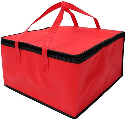 Insulated Food Grocery Delivery Bag Pizza Warmer Bag Picnic Cooler Bag Transport Bag for Hot Food Delivery Drink Carriers Attractive Design