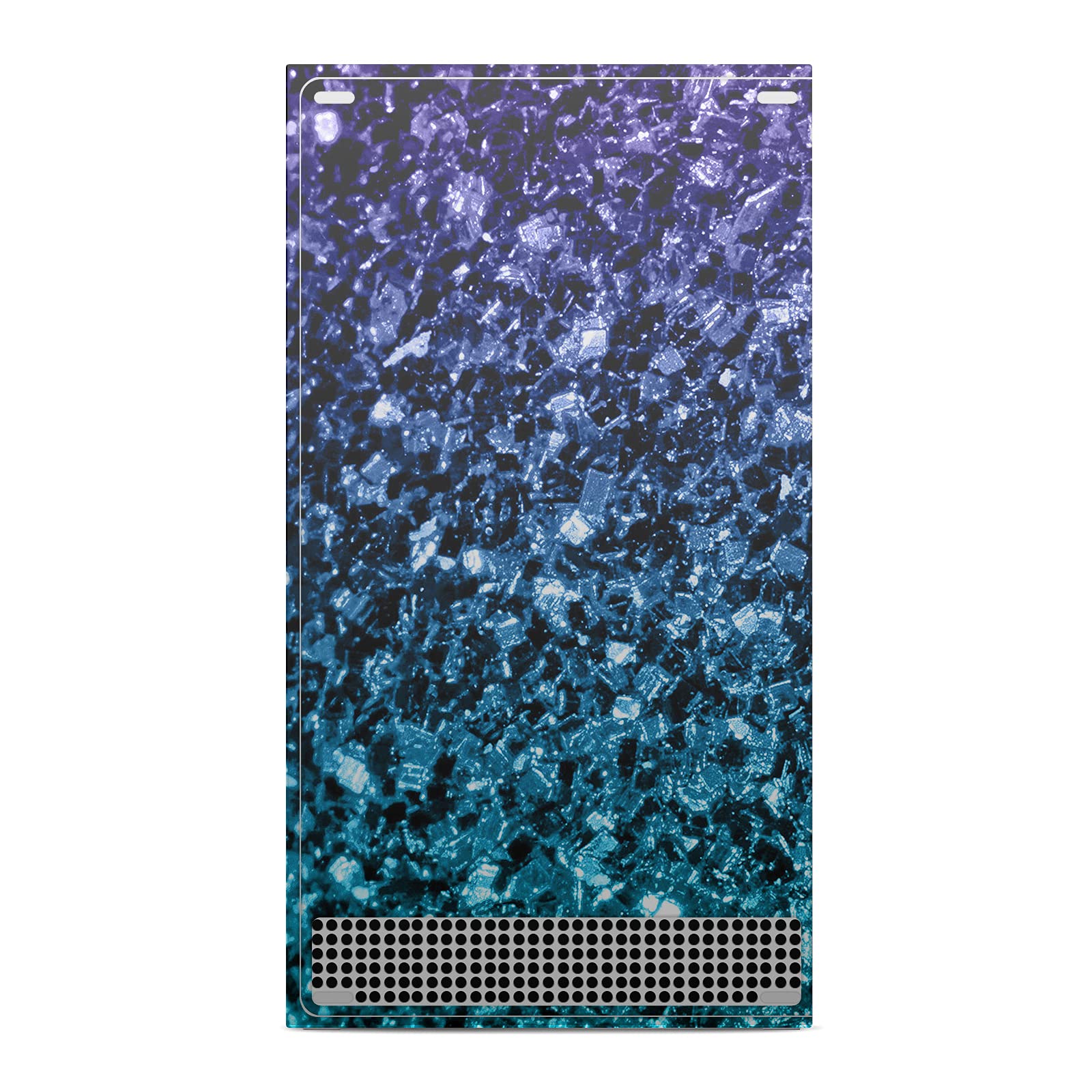 Head Case Designs Officially Licensed PLdesign Aqua Blue Art Mix Vinyl Sticker Gaming Skin Decal Cover Compatible With Xbox Series S Console