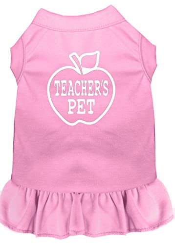 Mirage Pet Products 57-51 XXLBPBPK Pink Teachers Pet Screen Print Dress Black with Bright, XX-Large