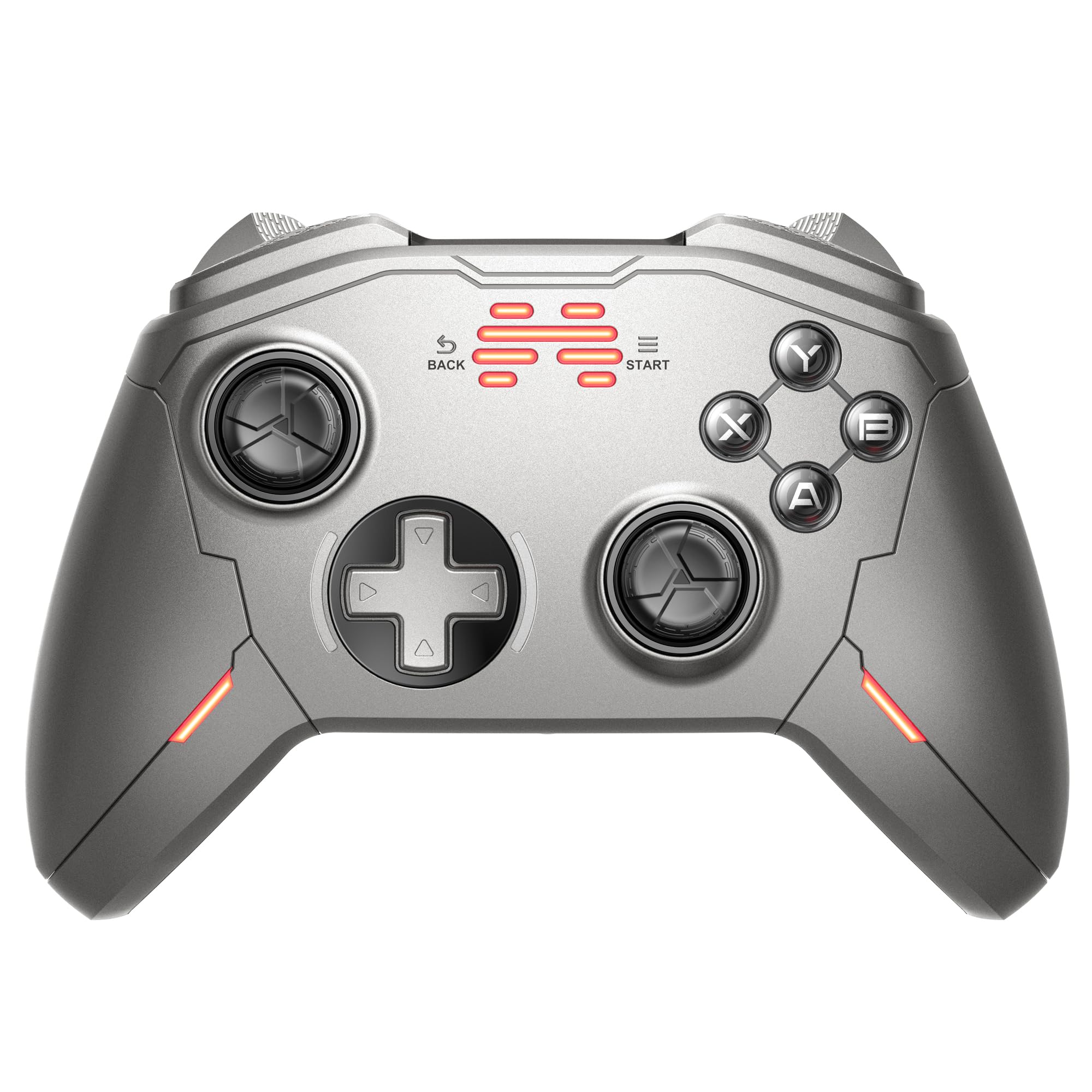 BEITONG Zeus Elite Wireless Game Controller For PC Switch Android iOS Gaming,1000 mAh/6 Axis Motion Control/Mechanic Keys/3 Joysticks/ABXY Replaceable/Macro Programmable/Audio Jack