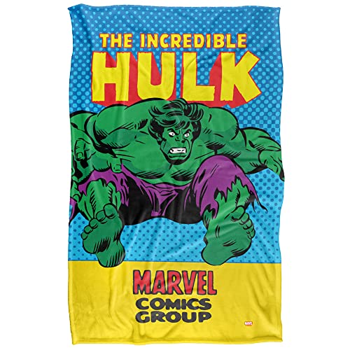 Hulk Blanket, 36"x58" Corner Box Silky Touch Super Soft Throw Blanket
