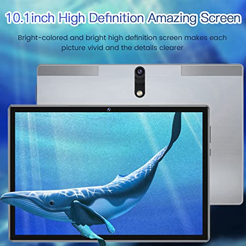 BUUA HD Tablet 8MP Front 20MP Rear 100-240V 10.1 Inch Tablet Supports Dual Card Dual Standby for Android 8.1 for Writing (US Plug)