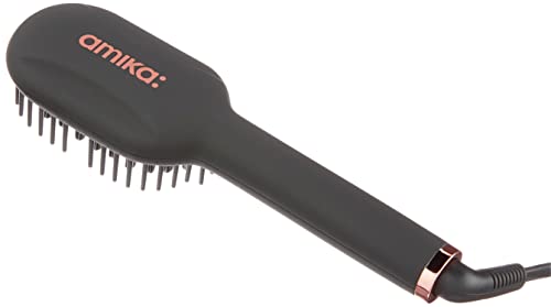 amika polished perfection mini straightening brush