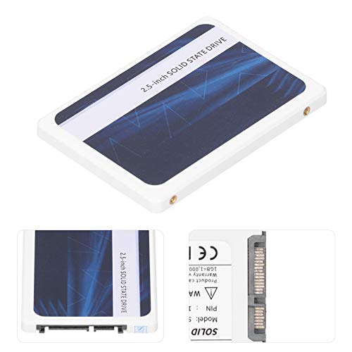BUUA SATA Hard Drive, Storage Capacity Wide Compatibility Solid State Hard Drive for PC(#8)