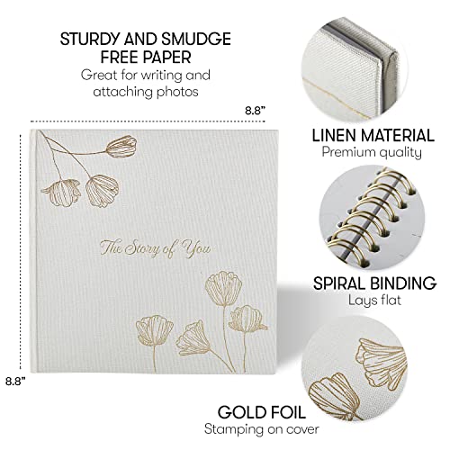 Pregnancy Journal for First-time Moms & Moms who Have Been There, Done That. Gender-Neutral Baby Keepsake. Memory Book for First time Moms