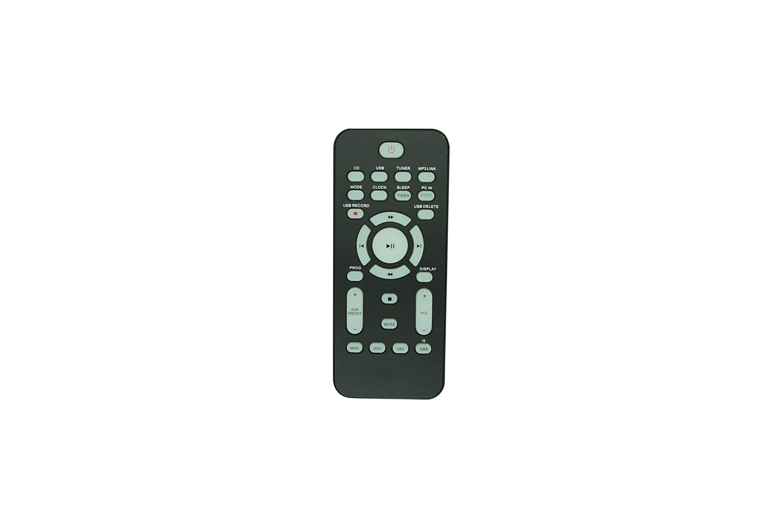 HCDZ Replacement Remote Control for Philips 996510056564 FWM6000 FWM6000/10 FWM6000/55 FWM6000X/77 FWM6000X/78 FWM6500 FWM6500/55 Mini Hi-Fi Audio System