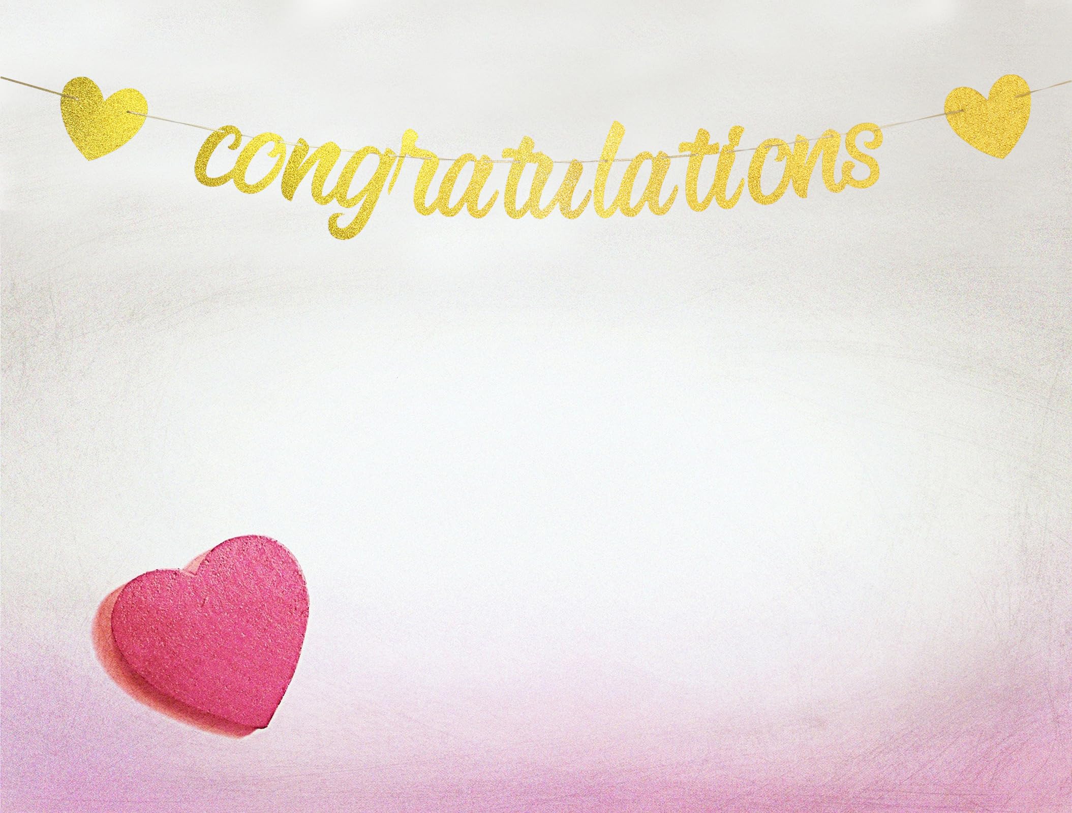 Congratulations Banner Gold Glitter Congratulations Graduation Banner Congratulations Banner Graduation 2024 Congratulations Graduation Party Decorations for College Graduation Party Decorations