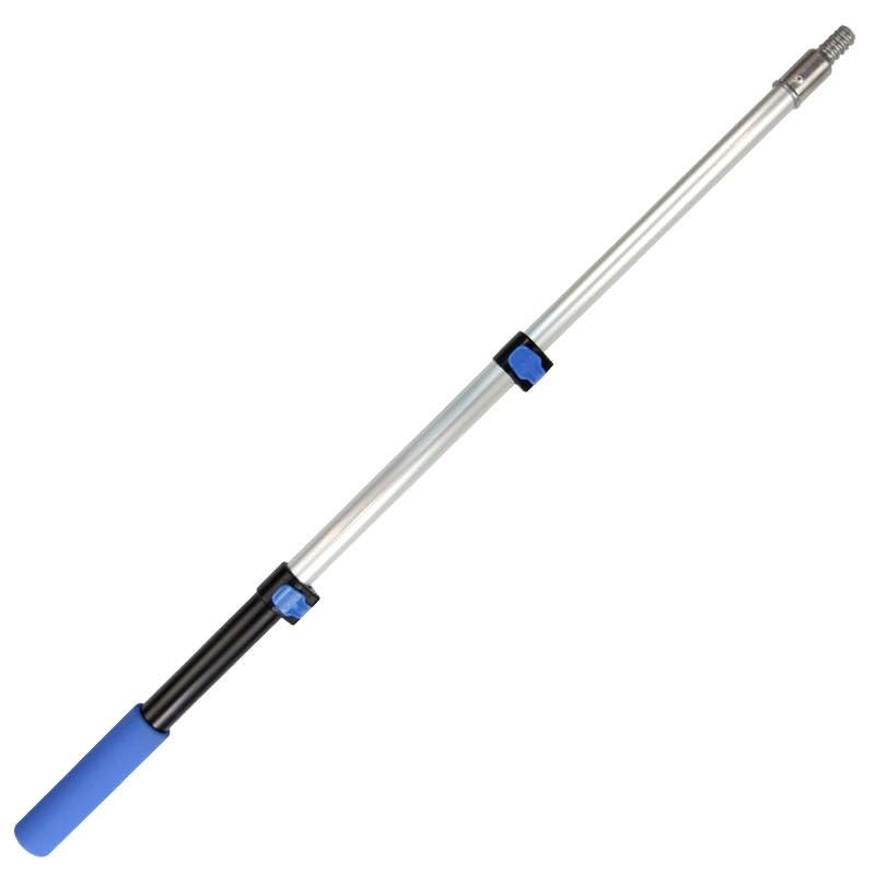 Craftec 1.5 to 3 FT Aluminum Telescoping Pole with Quick-Flip Clamps, Paint Roller Pole, Multi-Purpose Pole, Duster Pole, Twist-On Metal Tip for Squeegee, Extendable Painters Pole (3 Feet)